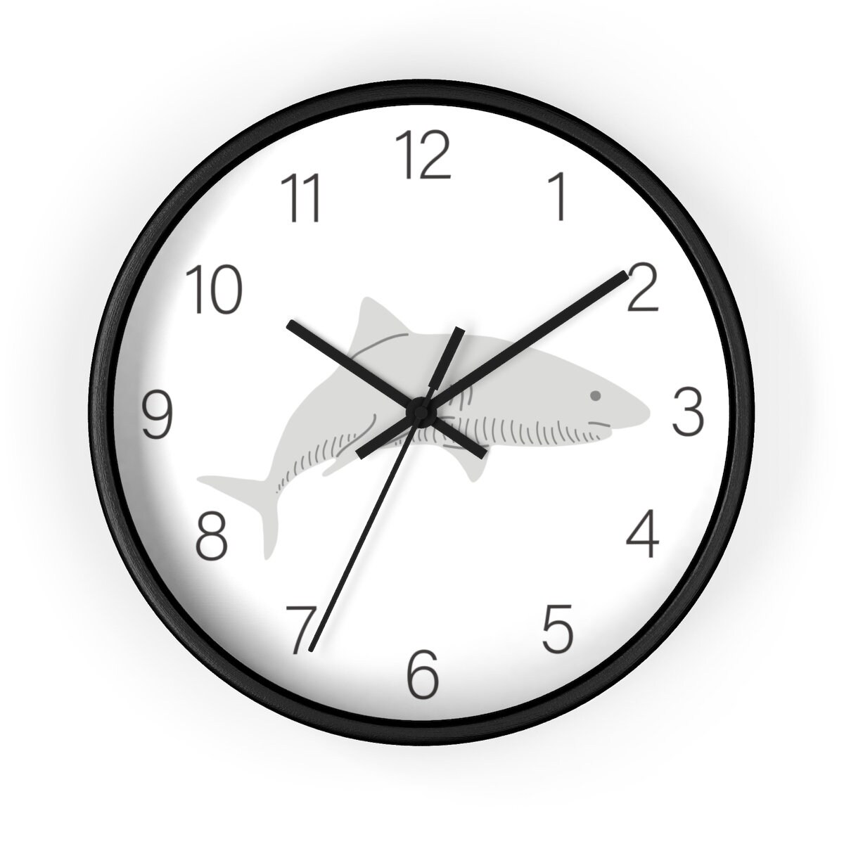 Shark Wall Clock Design Kids Minimalist Wall Clock Animals | Etsy