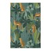 Wild Jungle Animals Rugs Leopard Print Carpet Tropical Kids - Etsy