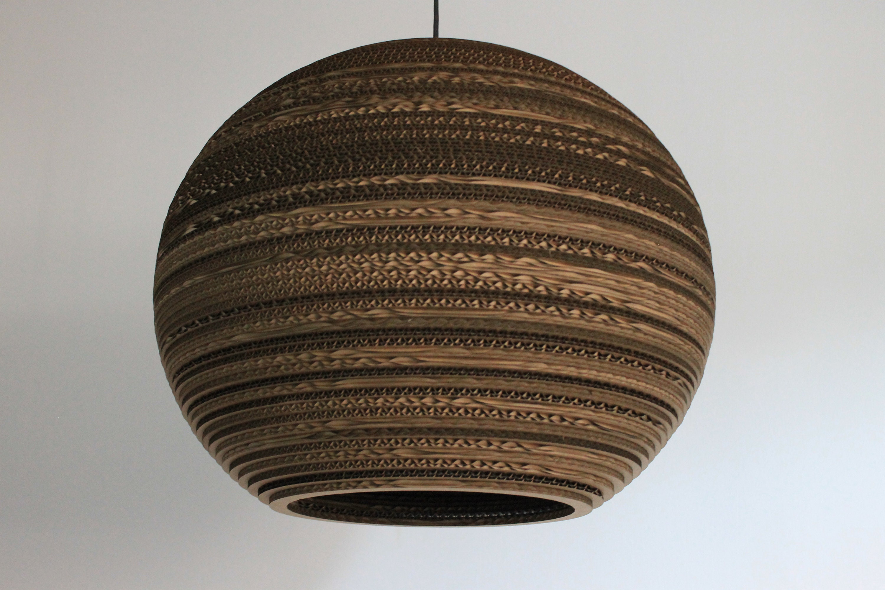 Extra large 20 cardboard lampshade pendant lampshade | Etsy