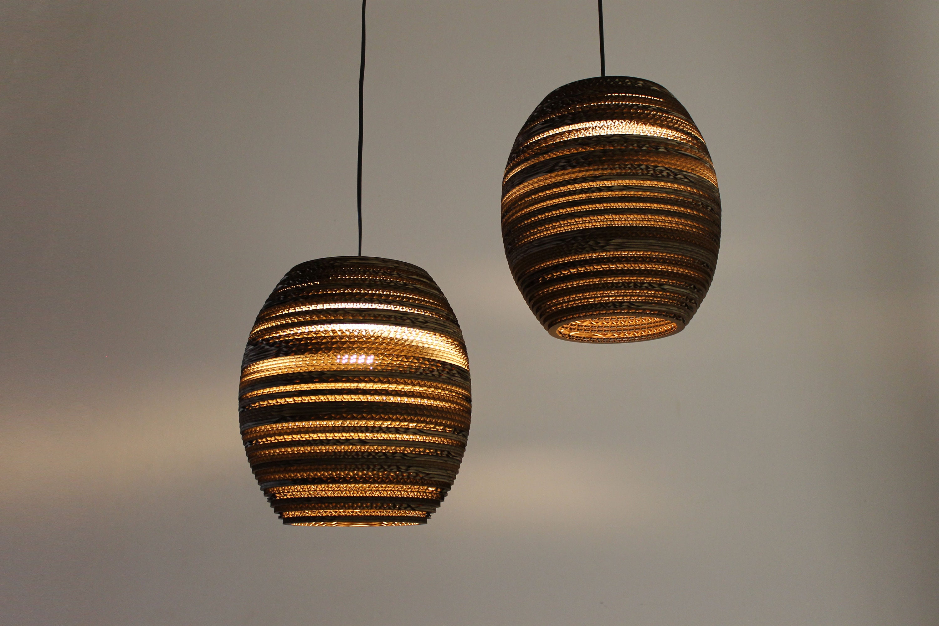Beehive Recycled Cardboard Pendant Lampshade - Etsy