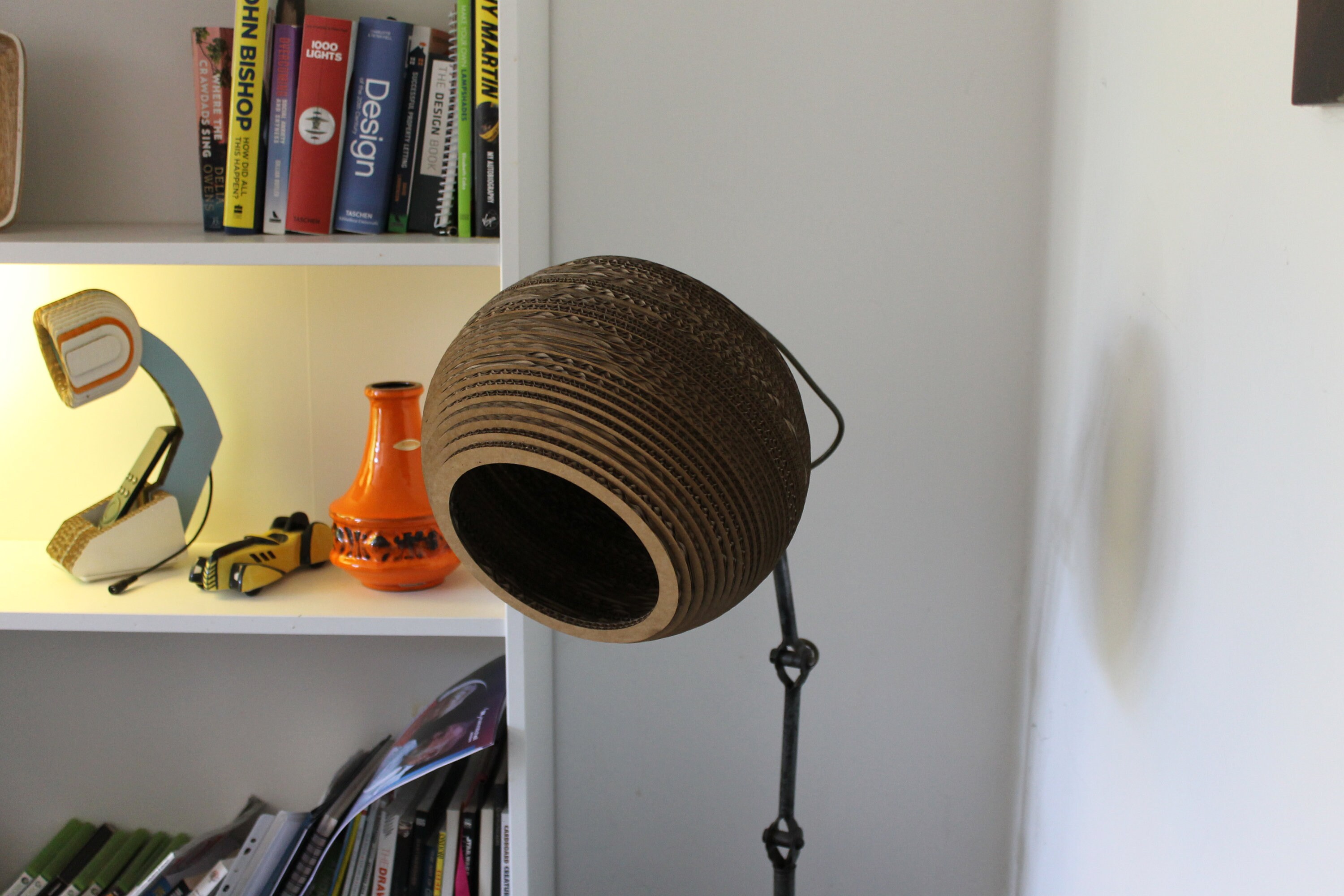 Medium Sphere Cardboard Lampshade - Etsy