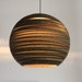 18 Inch Extra Large Recycled Cardboard Sphere Pendant Lampshade - Etsy