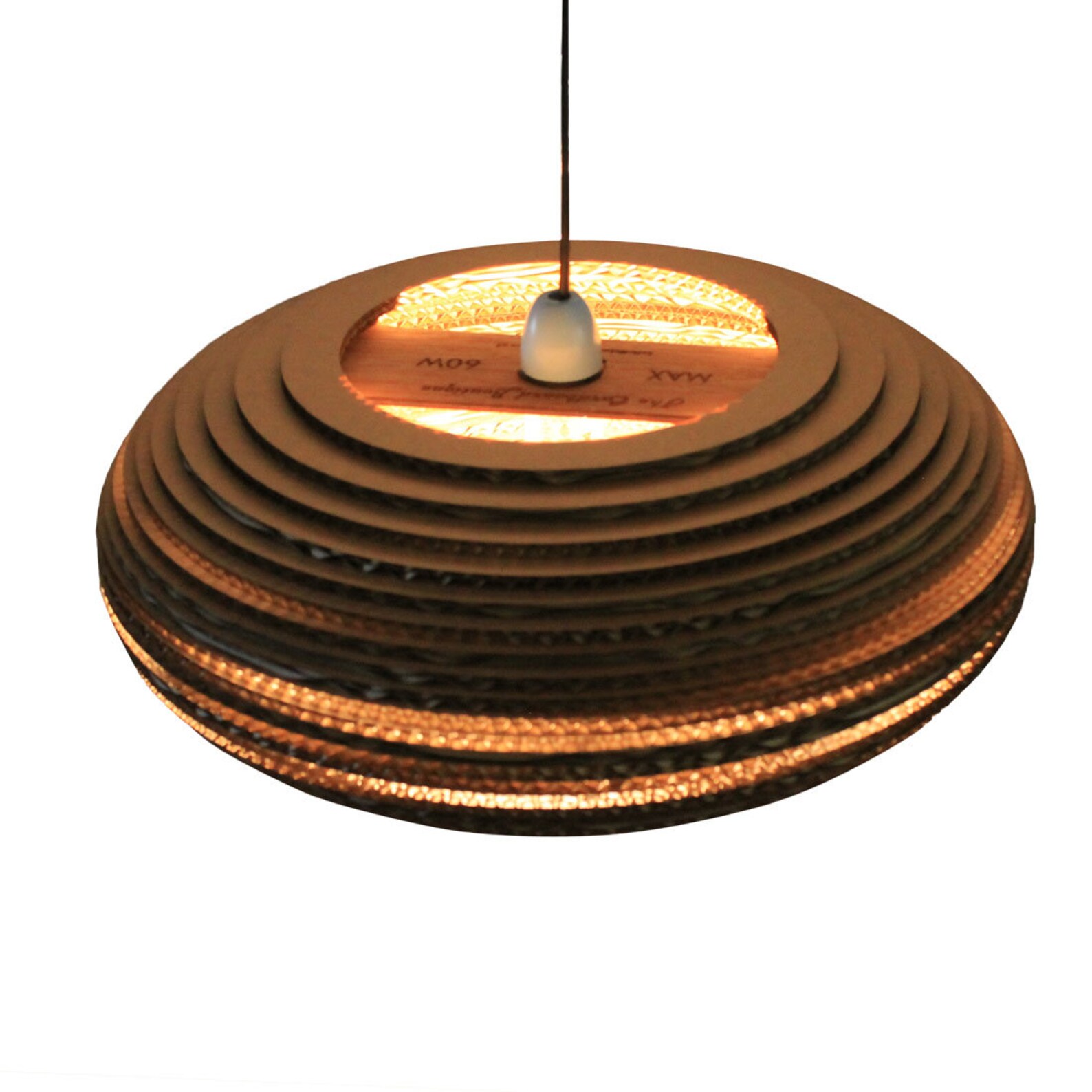 16inch UFO Pendant cardboard lampshade | Etsy