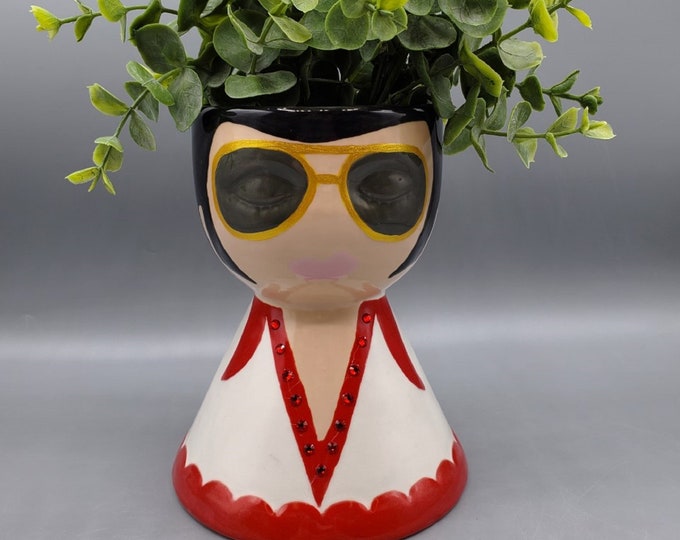 Elvis Planter - Etsy