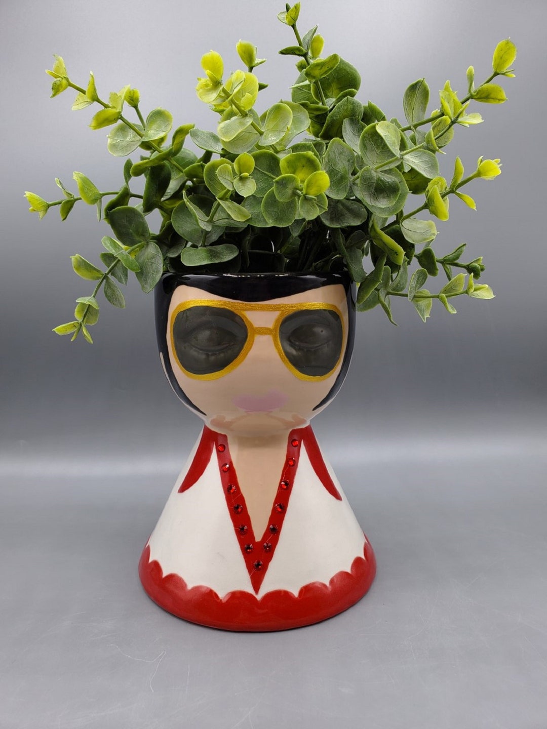 Elvis Planter - Etsy