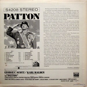 Vintage Vinyl Patton 70's WWII War Movie Soundtrack Military History ...