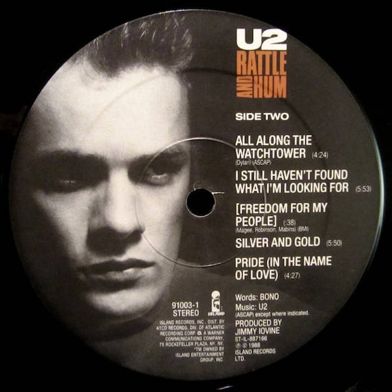 U2 Rattle And Hum