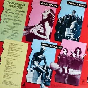 Vintage Vinyl the Rocky Horror Picture Show Original 70's Glam Rock ...