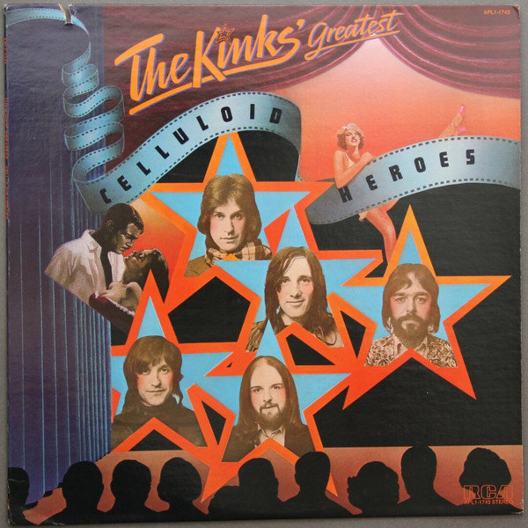 Vintage Vinyl the Kinks - Celluloid Heroes the Kinks' Greatest Classic ...