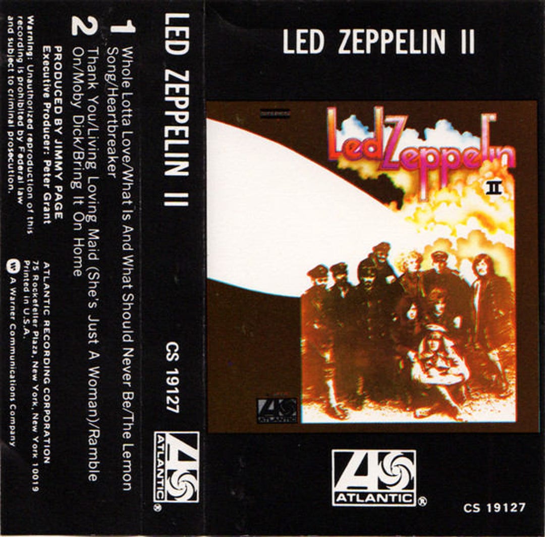Led Zeppelin 3X Cassette Collection- Zoso, Zep II, in Through the Out ...