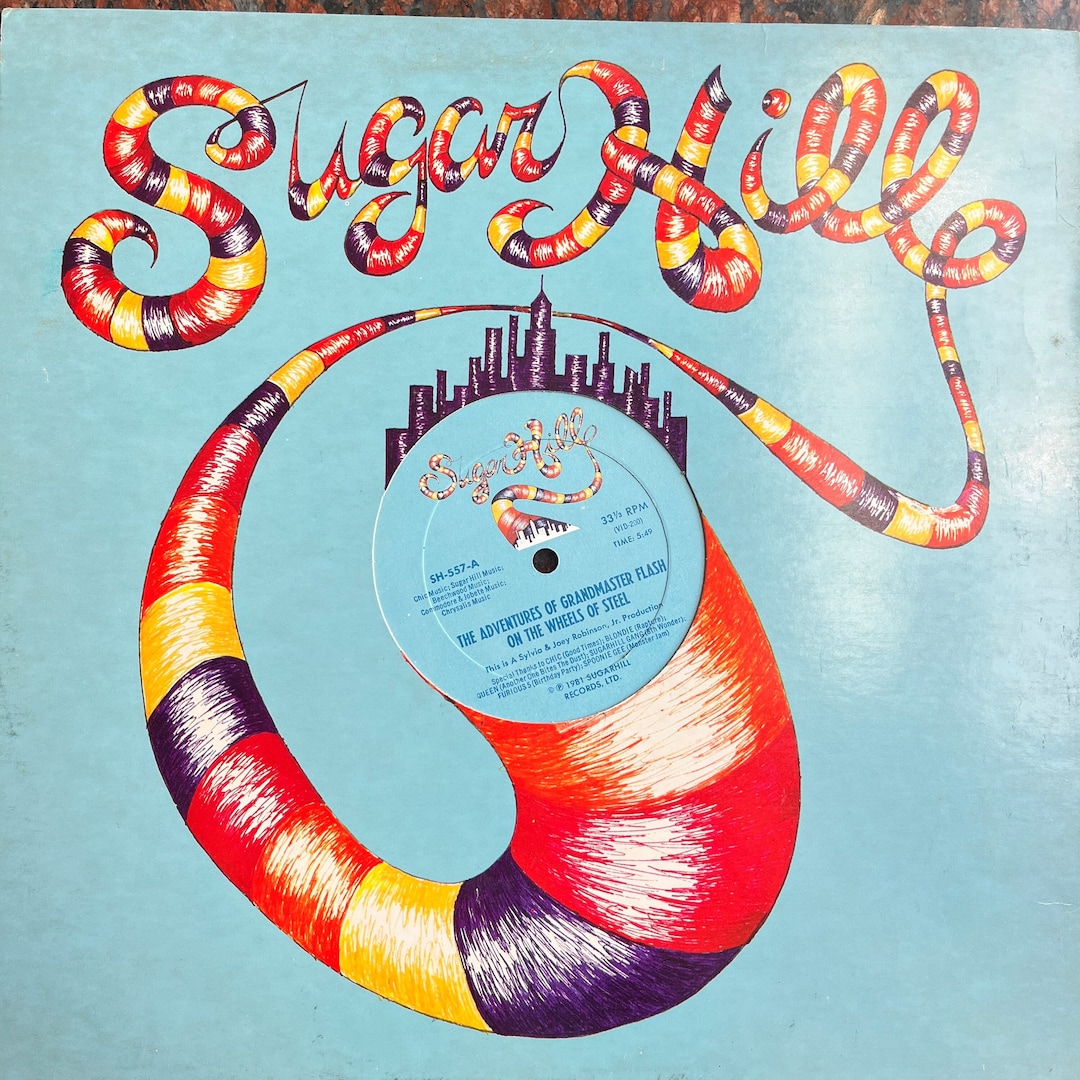 RARE the Adventures of Grandmaster Flash on the Wheels of Steel/the ...