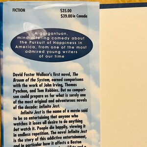 Infinite Jest by David Foster Wallace- English Literature American ...