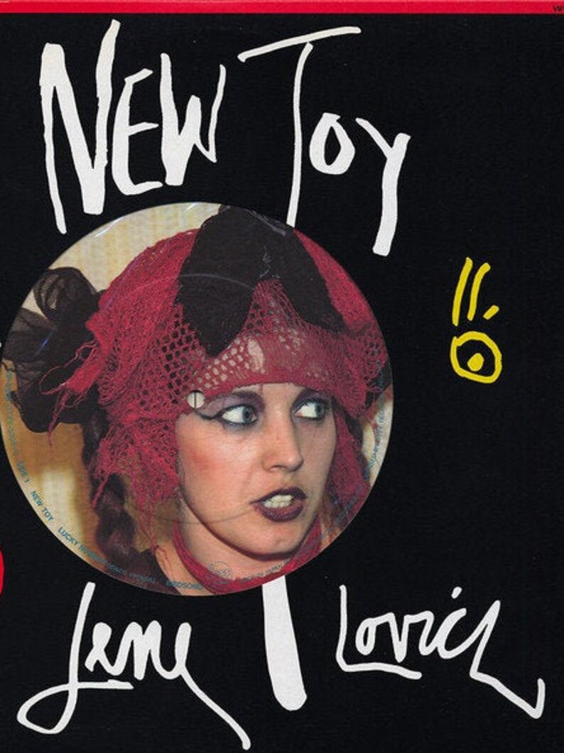 Vintage Vinyl Lene Lovich New Toy 80 S New Wave Post Punk Rock