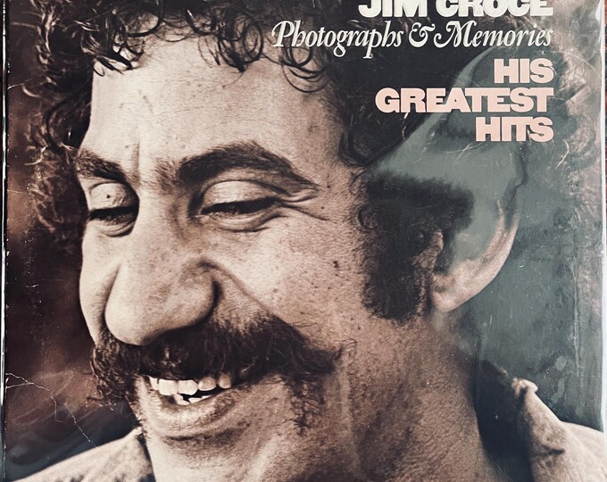Vintage Vinyl Jim Croce- Photographs & Memories/ His Greatest Hits 70's ...
