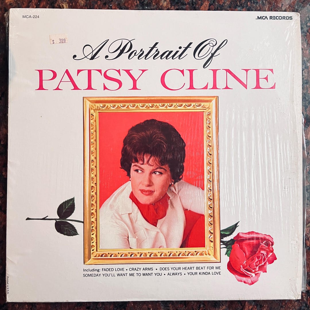 Vintage Vinyl Patsy Cline - A Portrait of Patsy Cline 60's Country ...
