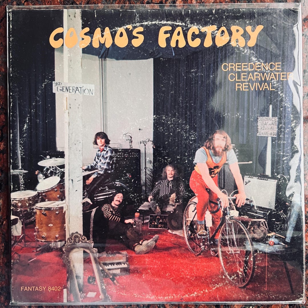 Vintage Vinyl Creedence Clearwater Revival - Cosmo's Factory 70s ...