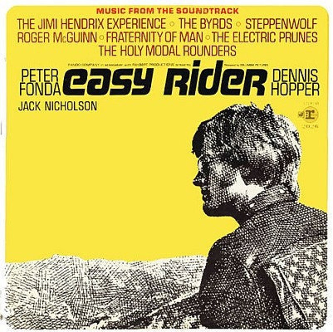 Vintage Vinyl Easy Rider music From the Soundtrack 60's Jimi Hendrix ...
