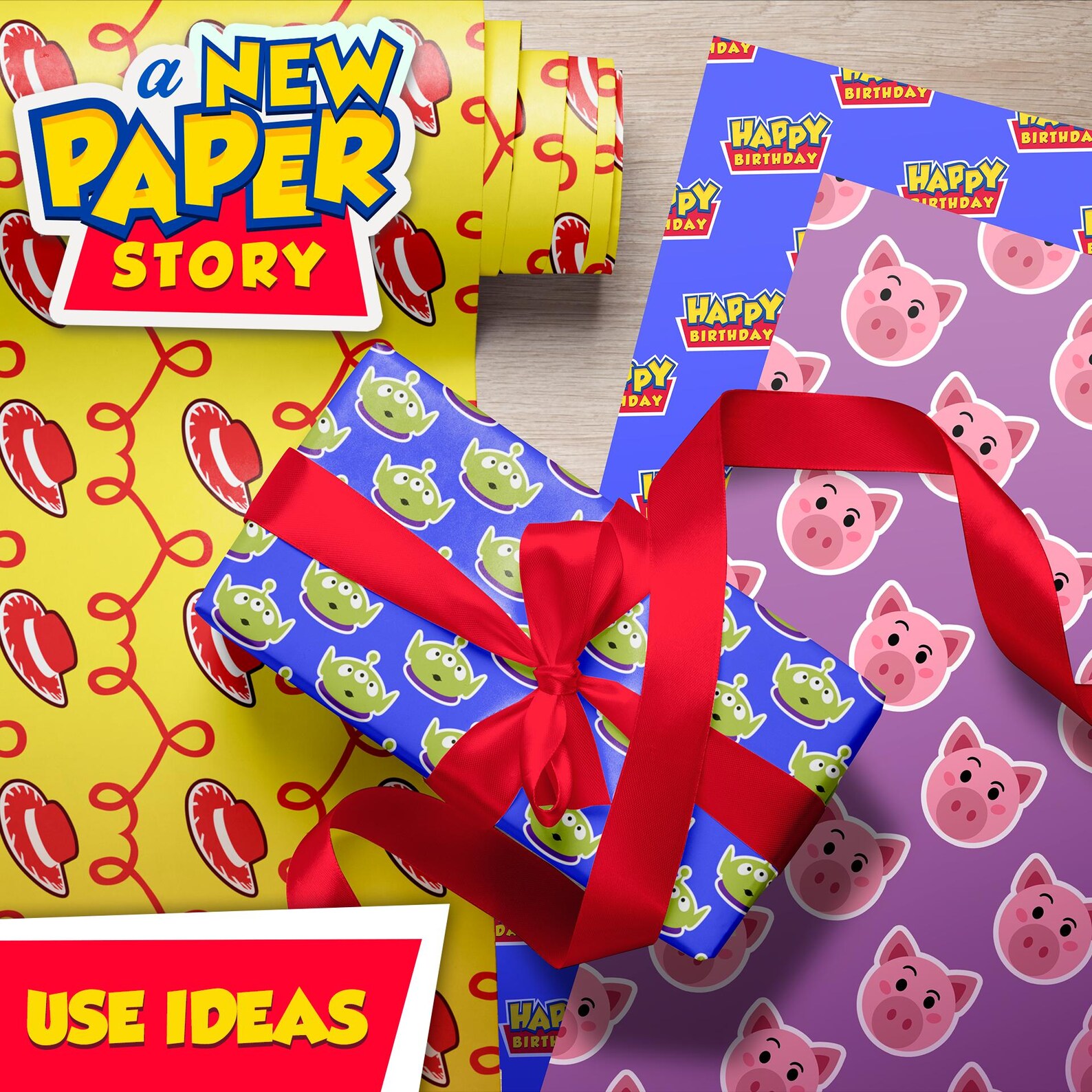 Toy Story Digital Paper Pack - Etsy