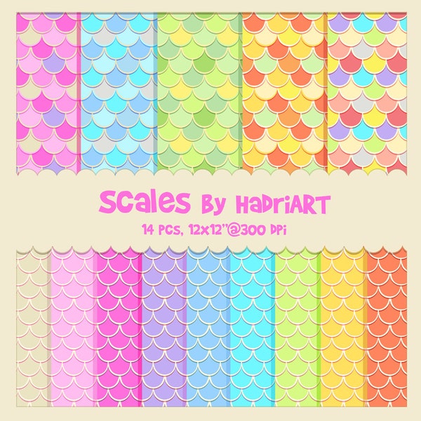 Fish Scales Paper - Etsy