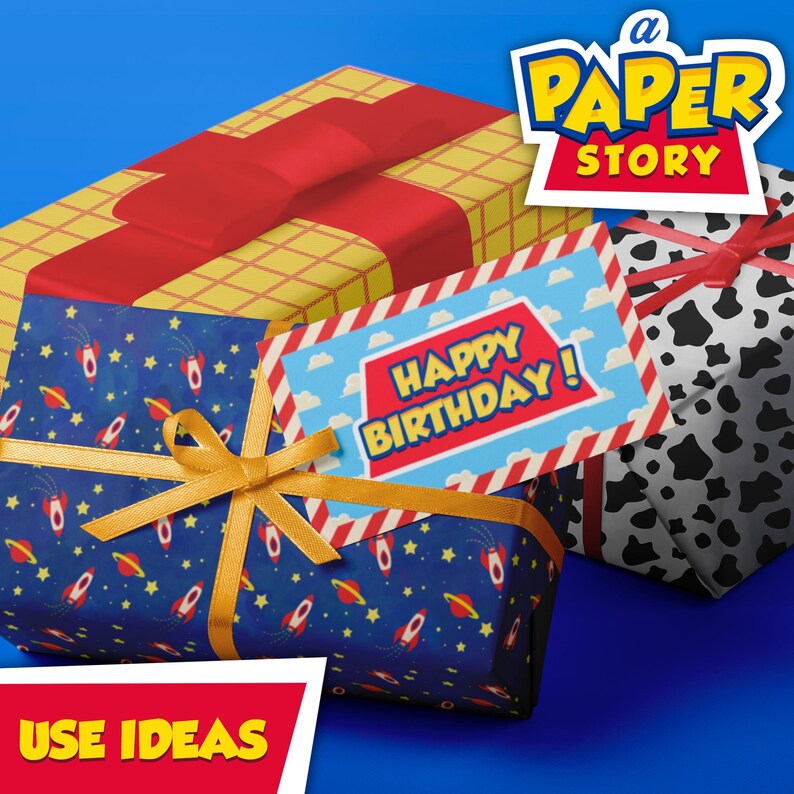 Toy Story Digital Paper Printable Patterns - Etsy