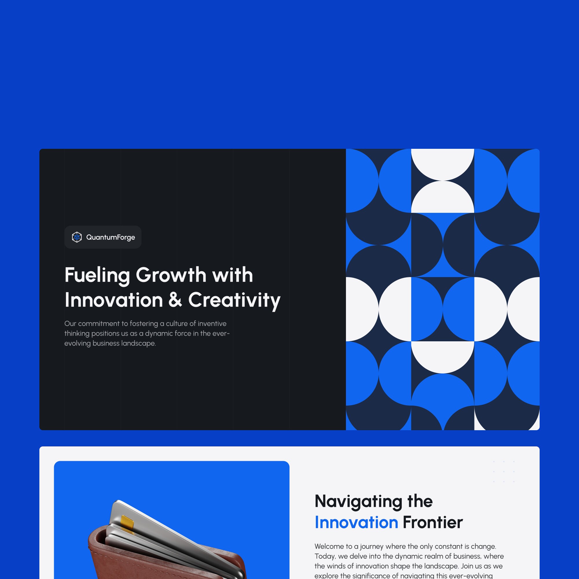 Business Strategy Presentation Template Powerpoint, Keynote — Quantum ...