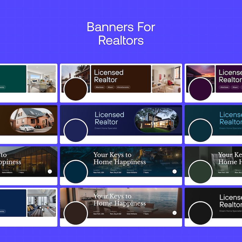 45 Linkedin Banners Designs for Canva - Etsy