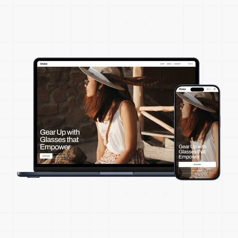 Choice — Webflow Ecommerce Website Template - Etsy