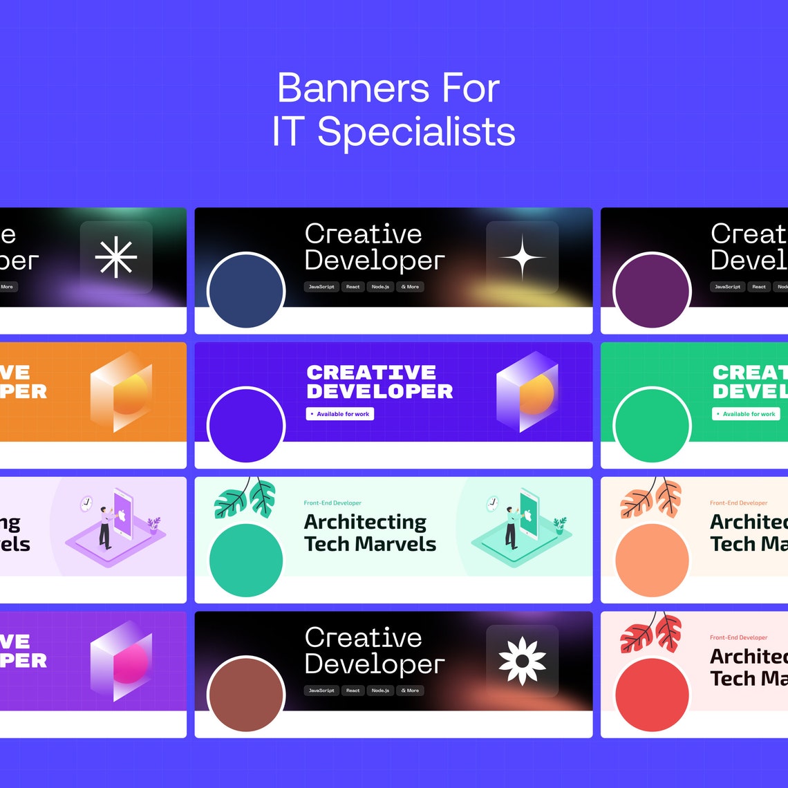 45 Linkedin Banners Designs for Canva - Etsy