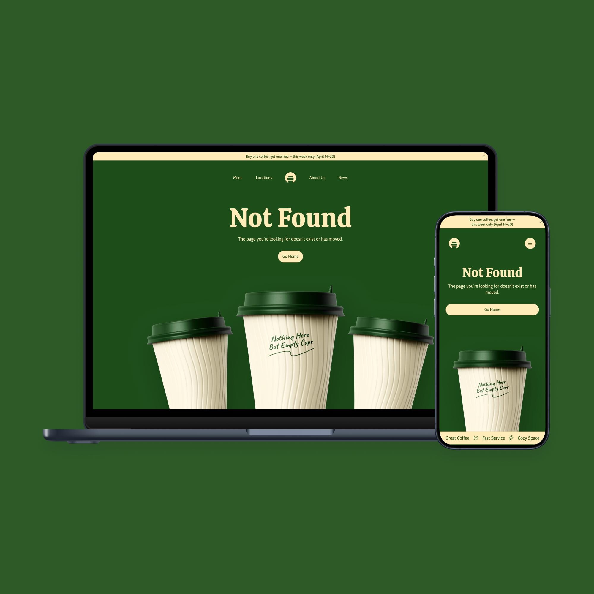 Brewhaus – Coffee Shop Framer Template - Etsy