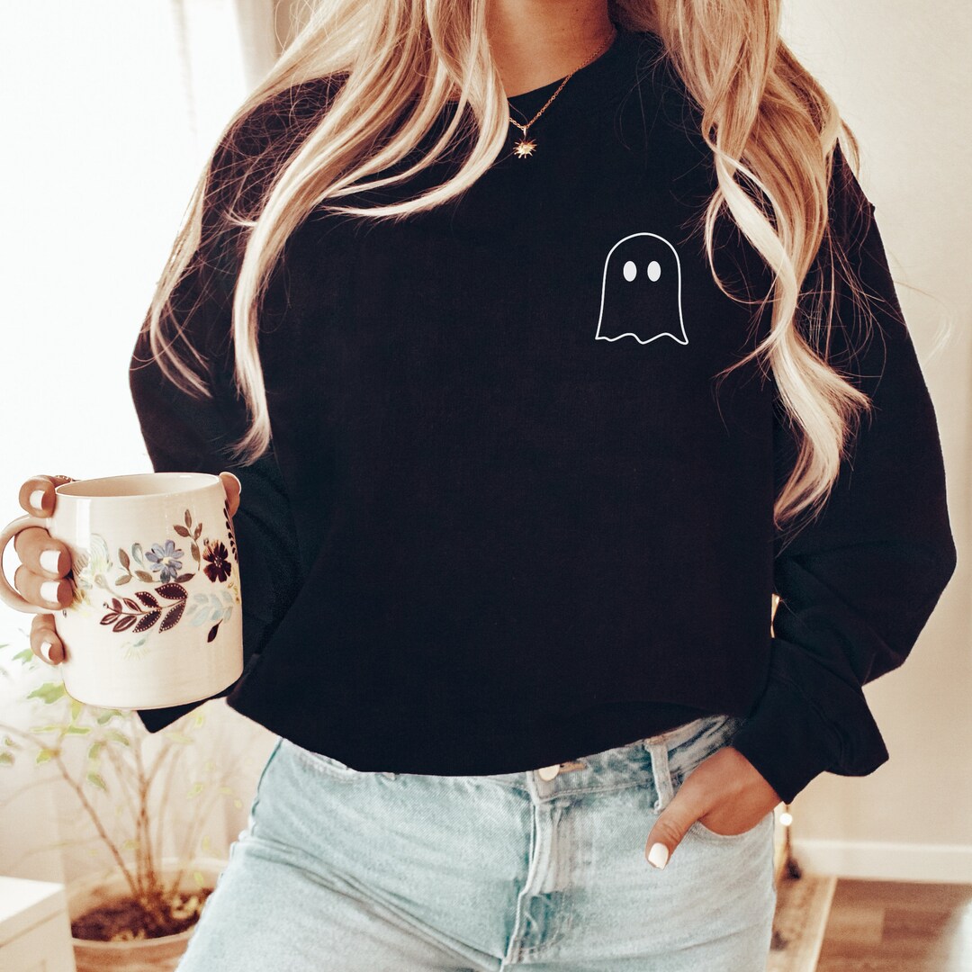 Ghost Sweatshirt Ghost T-shirt for Halloween Lover Shirt for Funny ...