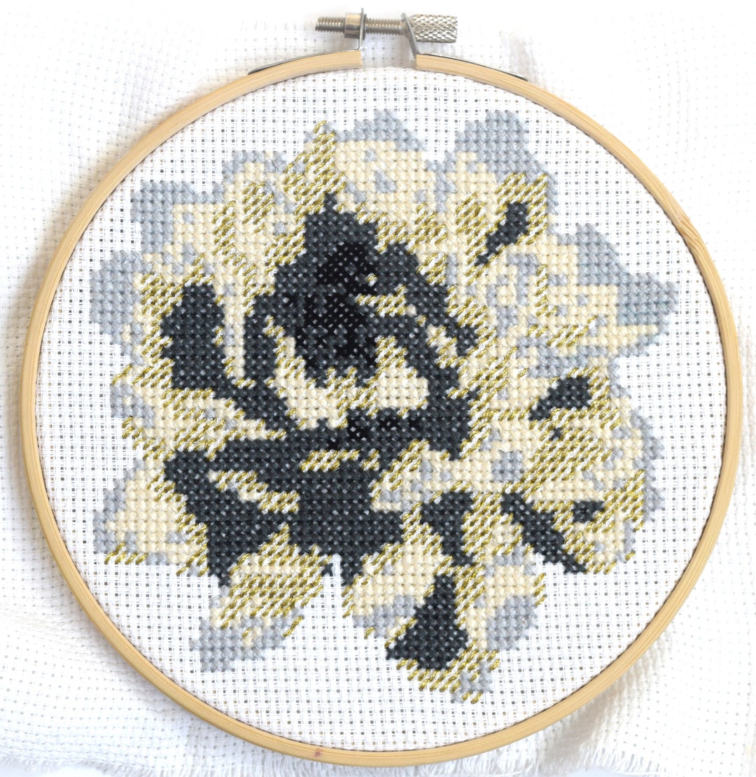 Bloom Modern Cross Stitch Kit - Etsy