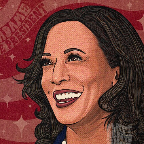 Kamala Harris Print - Etsy