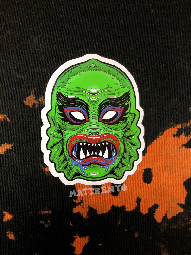 Classic Monsters Sticker Pack | Etsy