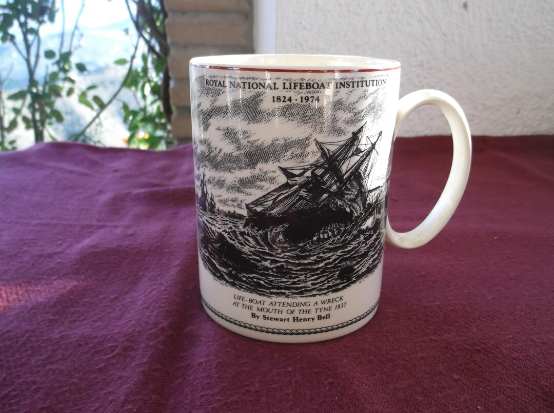 Wedgwood Commemorative Tankard or Mug - 150 Years of the RNLI (royal ...