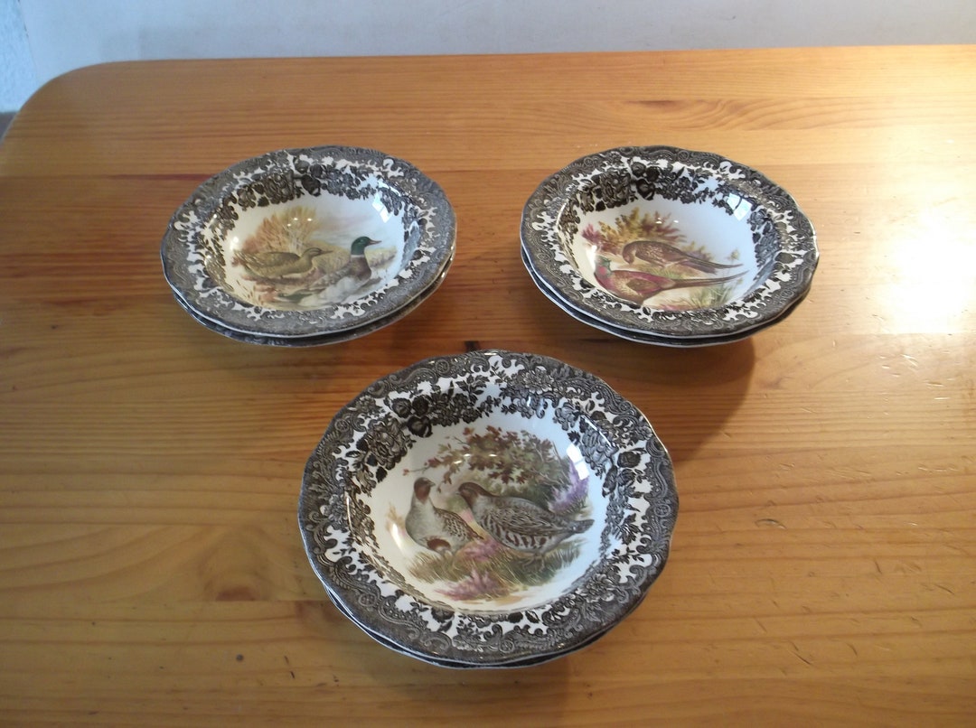 Royal Worcester Group, Palissy, Game Series (birds) Shallow Cereal ...