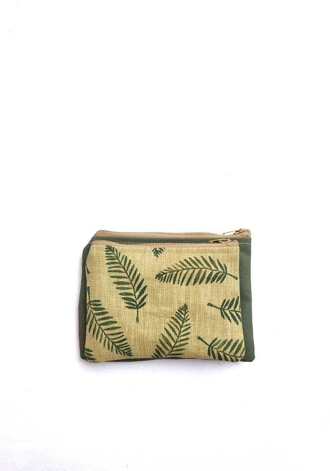 Palm Tree Leaf Wallet. Fannypack. Woman Wallet. Leaves Purse. Hand ...