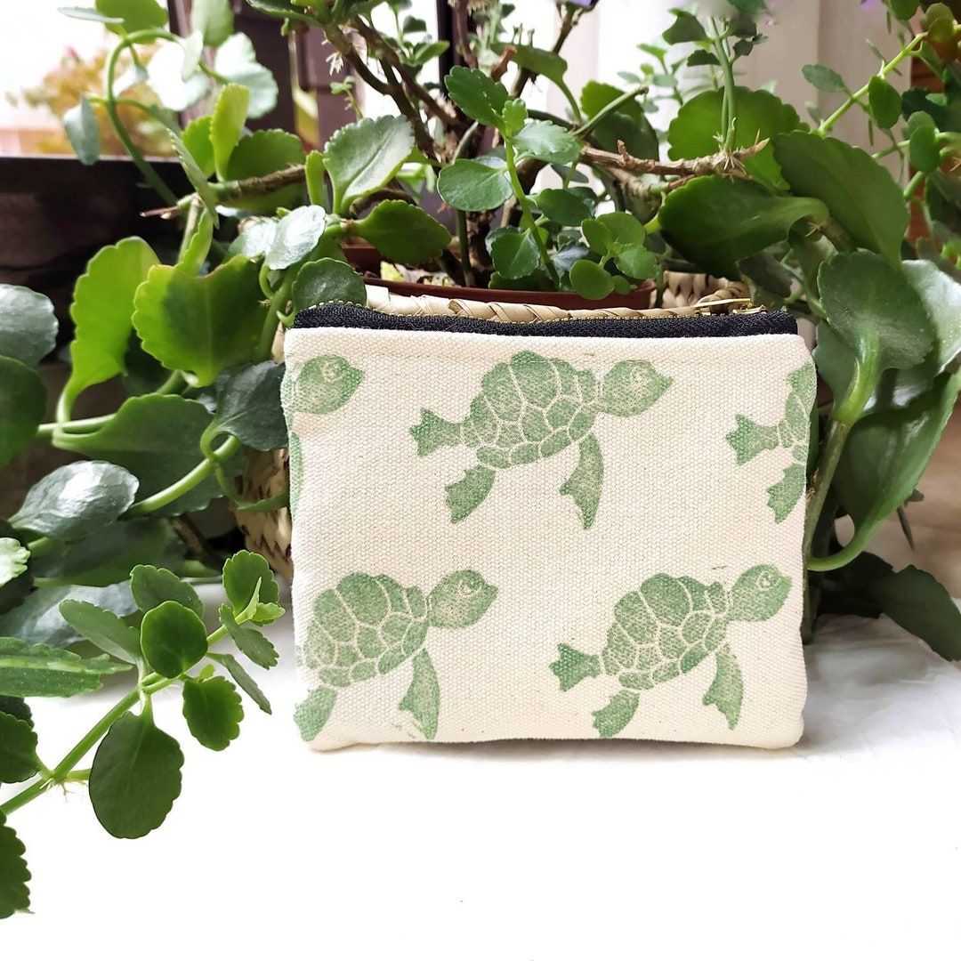 Turtle Wallet. Sea Turtle Wallet. Turtle Coin Purse. - Etsy