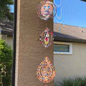 Disney Inspired Tigger Garden/patio Spinner, Double Sided, With Spin ...