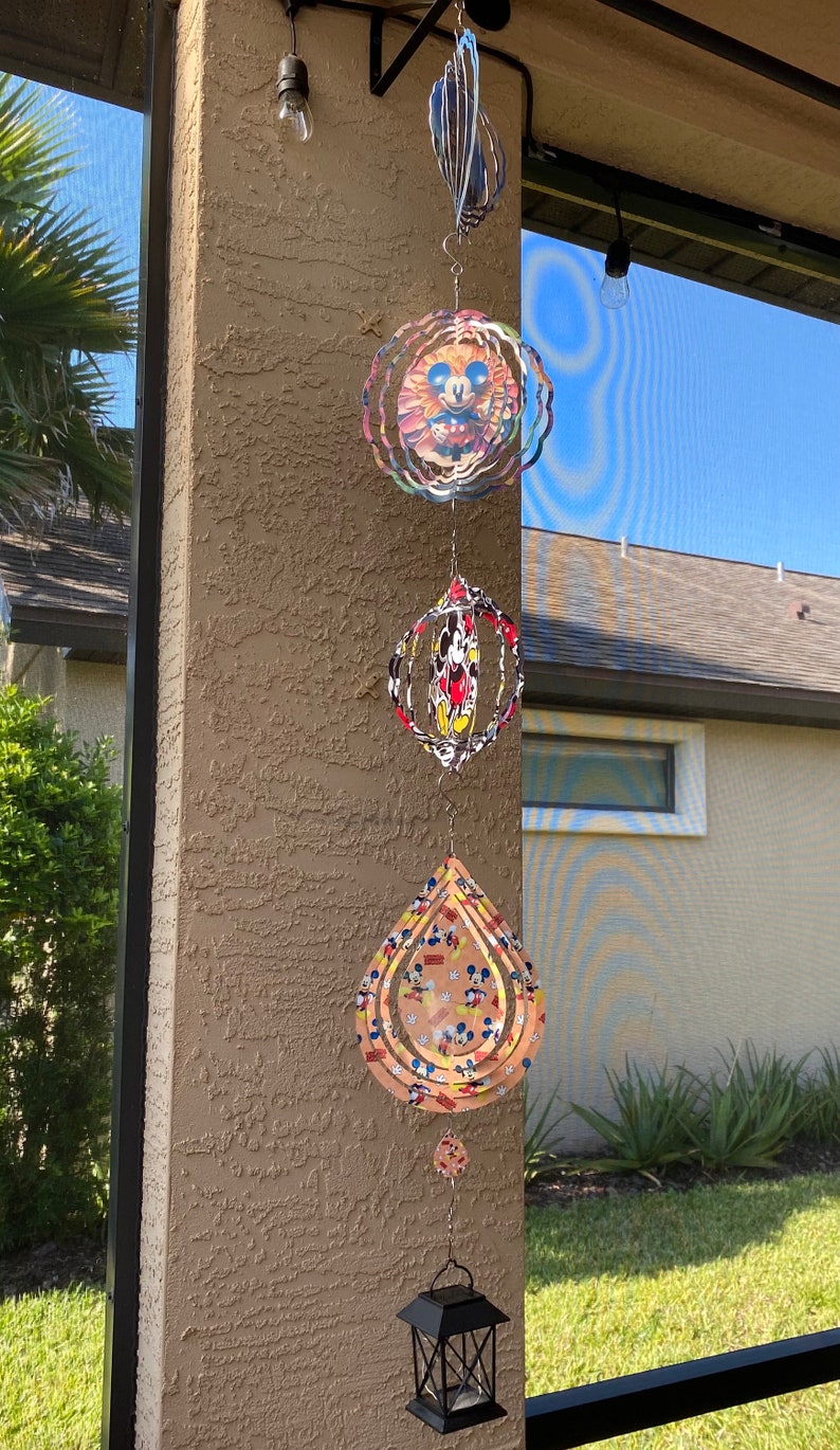 Disney Inspired Tigger Garden/patio Spinner, Double Sided, With Spin ...