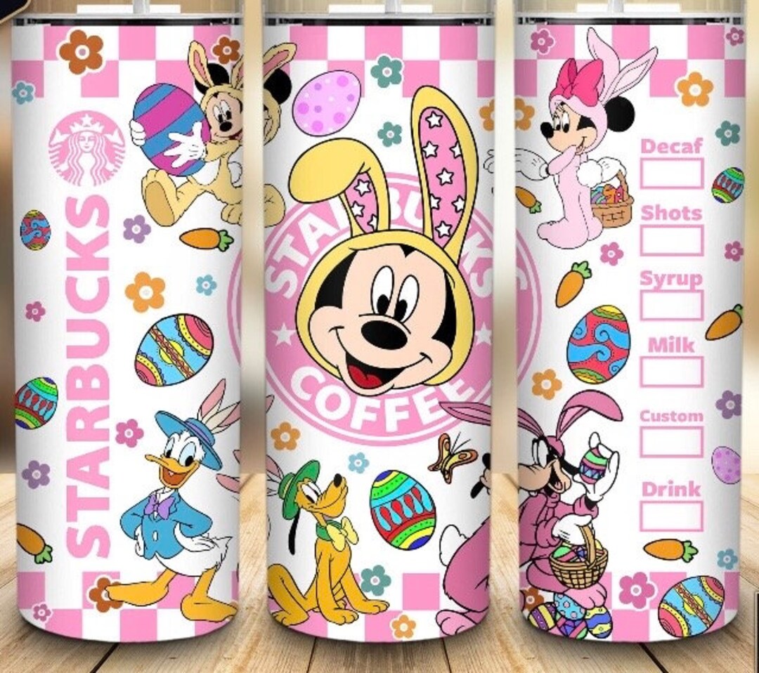 Disney Inspired Starbucks Inspired Easter Mickey Mouse 20oz Stainless ...