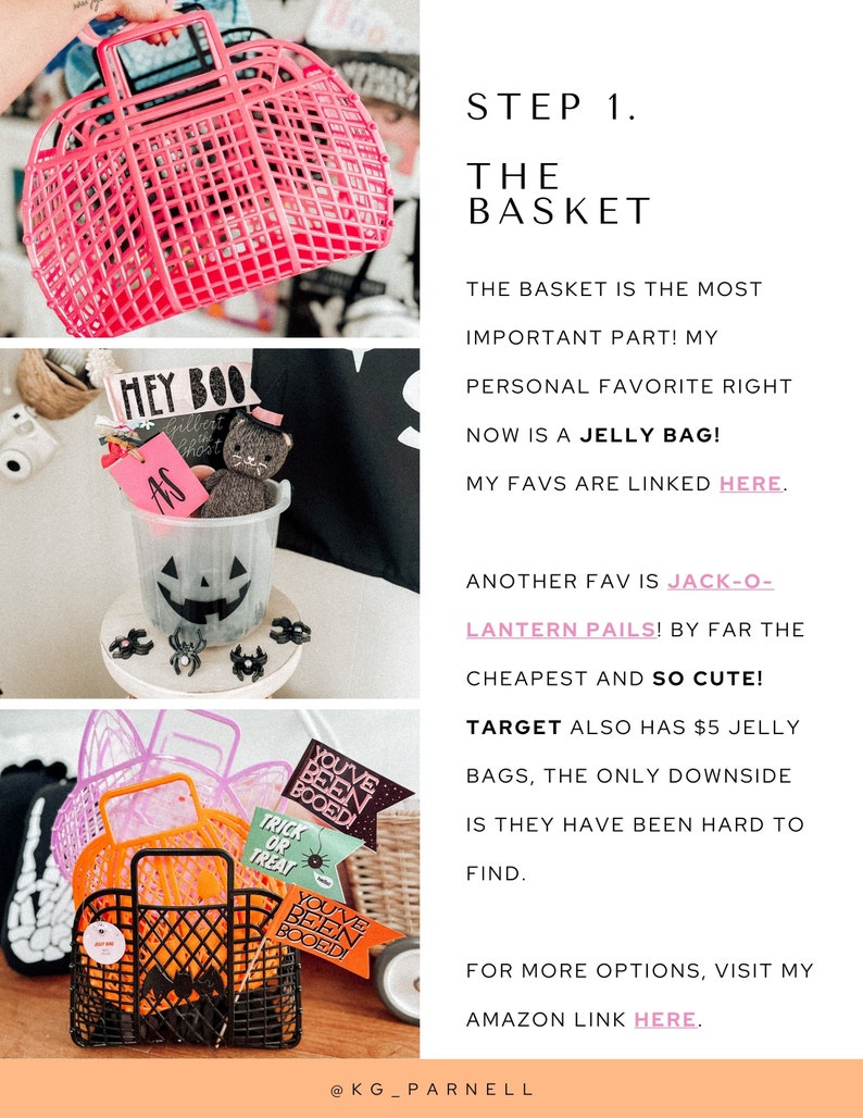 Boo Basket Style Guide // Style Guide // Halloween Flag Printables ...