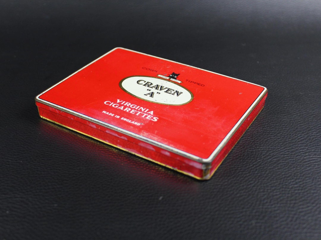 CRAVEN A Collector's Metal Cigarette Box From CRAVEN A Virginia ...