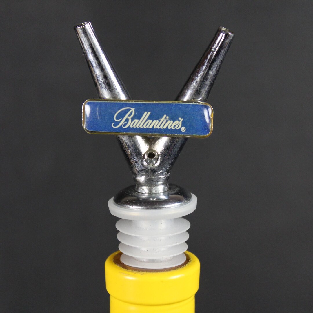BALLANTINE'S | Double Spout in Silver Metal With BALLANTINE'S Scotch ...