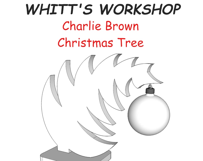 Charlie Brown Christmas Tree Printable PDF Pattern - Etsy Canada