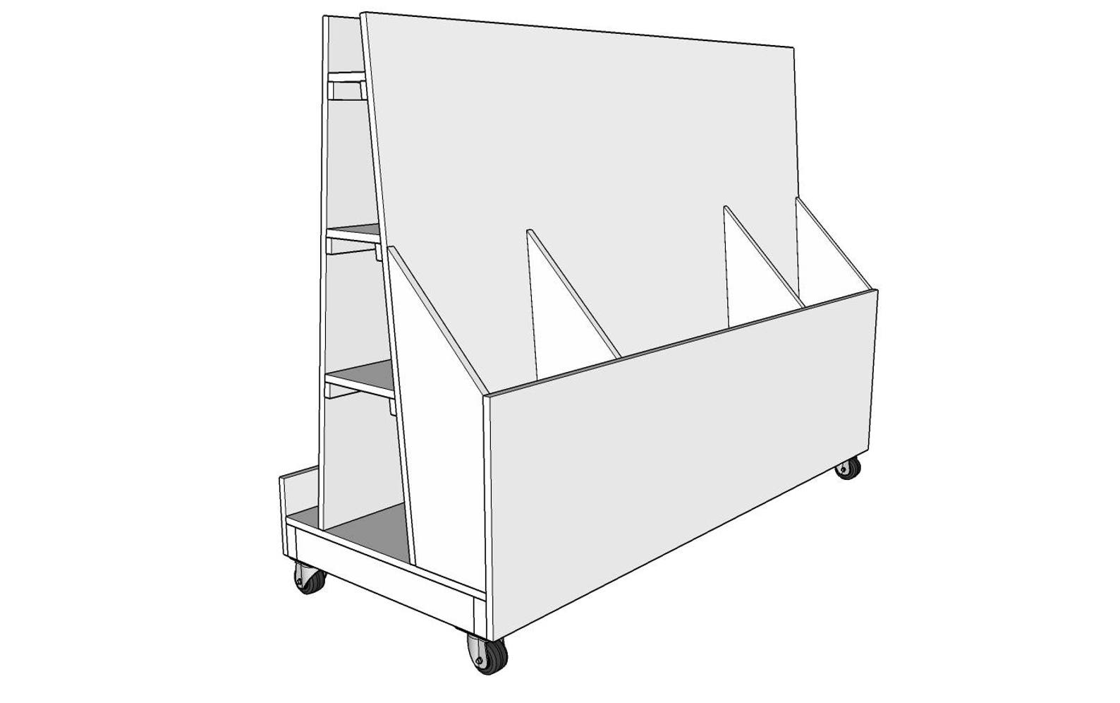 Plywood Storage Rack - Etsy