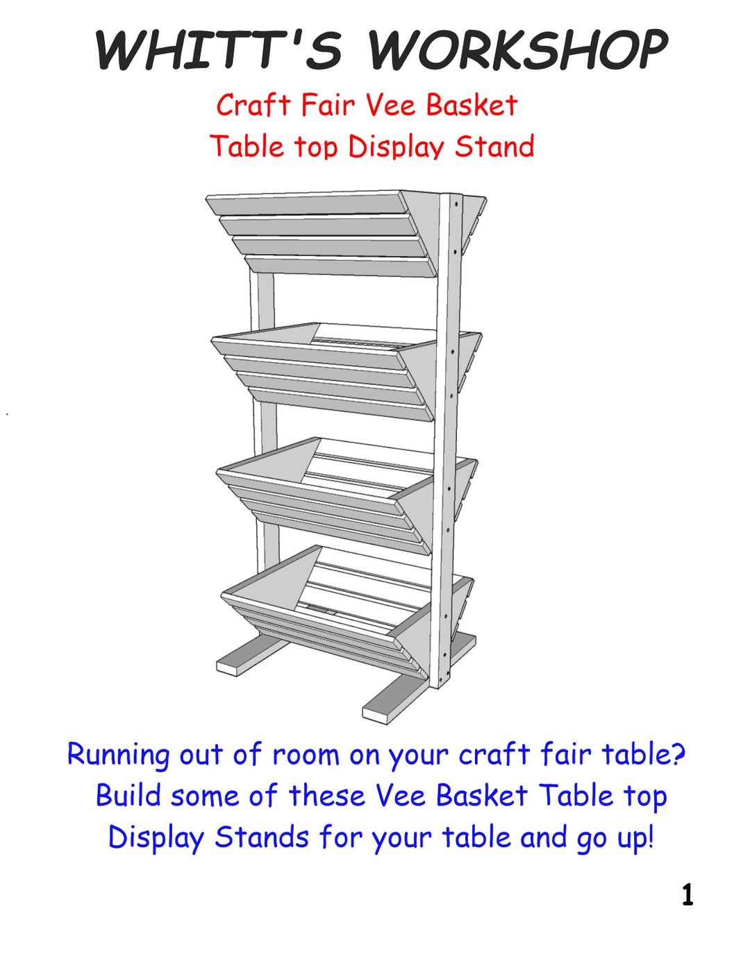 Table Top Vee Basket Display Stand - Etsy