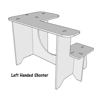 Plywood Shooters Bench / Table - Etsy
