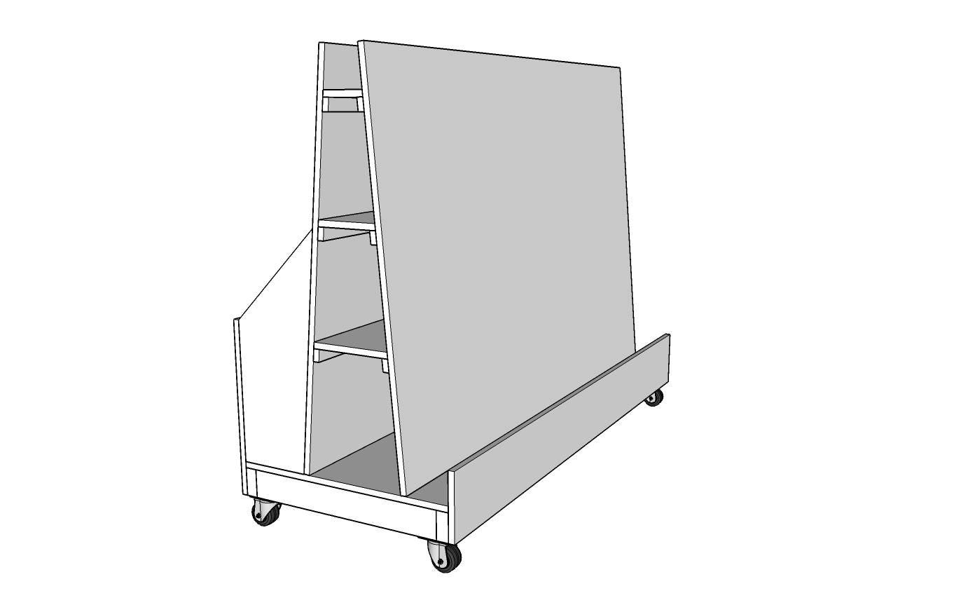 Plywood Storage Rack - Etsy