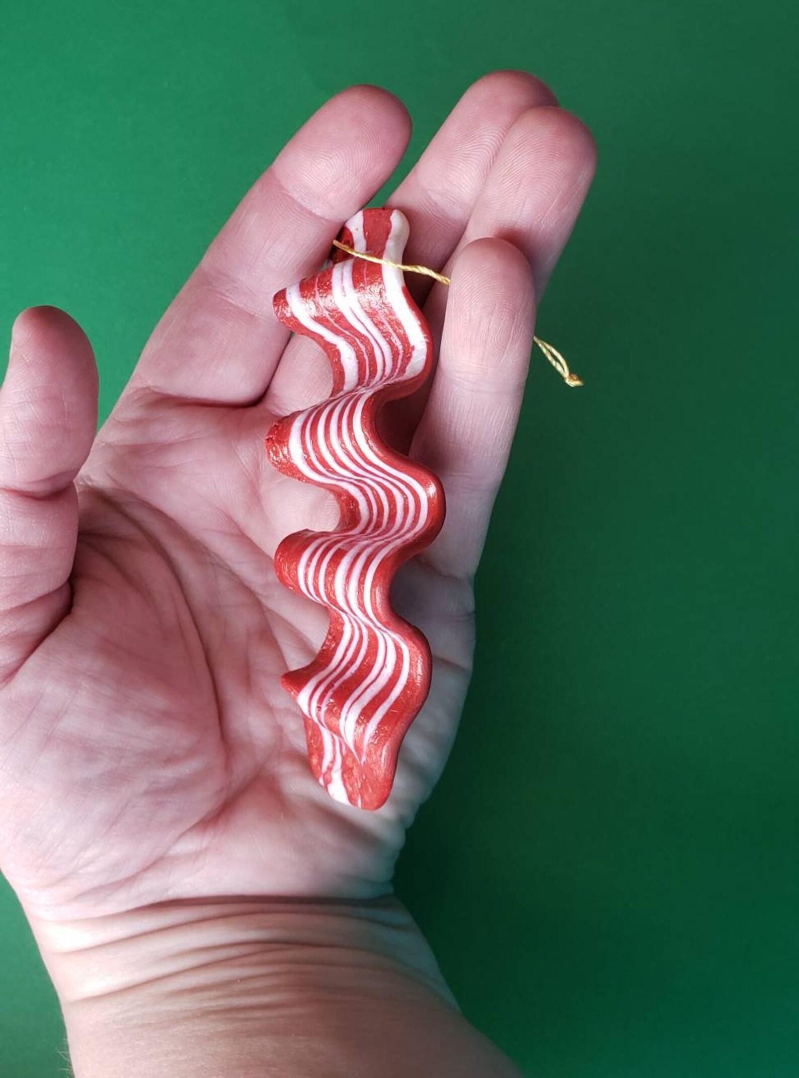 Bacon Ornament Polymer Clay 1-100 | Etsy