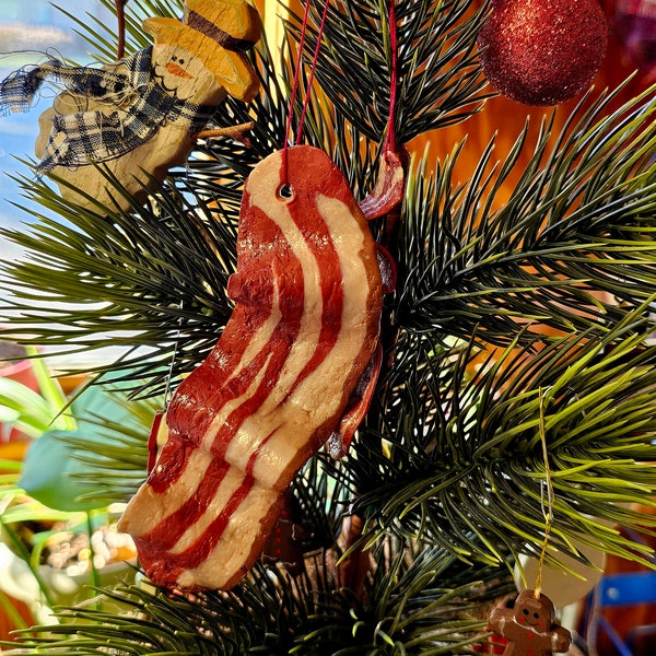 Bacon Ornament - Etsy